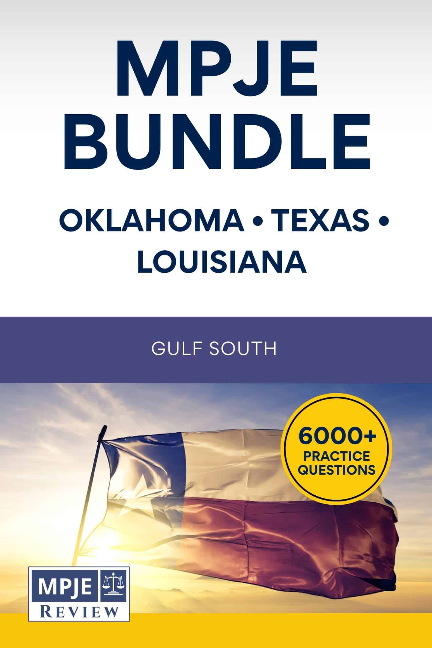 Oklahoma • Texas • Louisiana MPJE Regional Bundle – MPJEReview