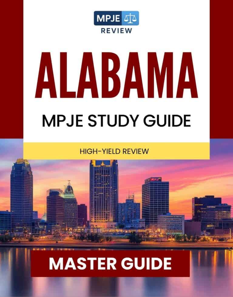 Alabama MPJE Study Guide – MPJEReview