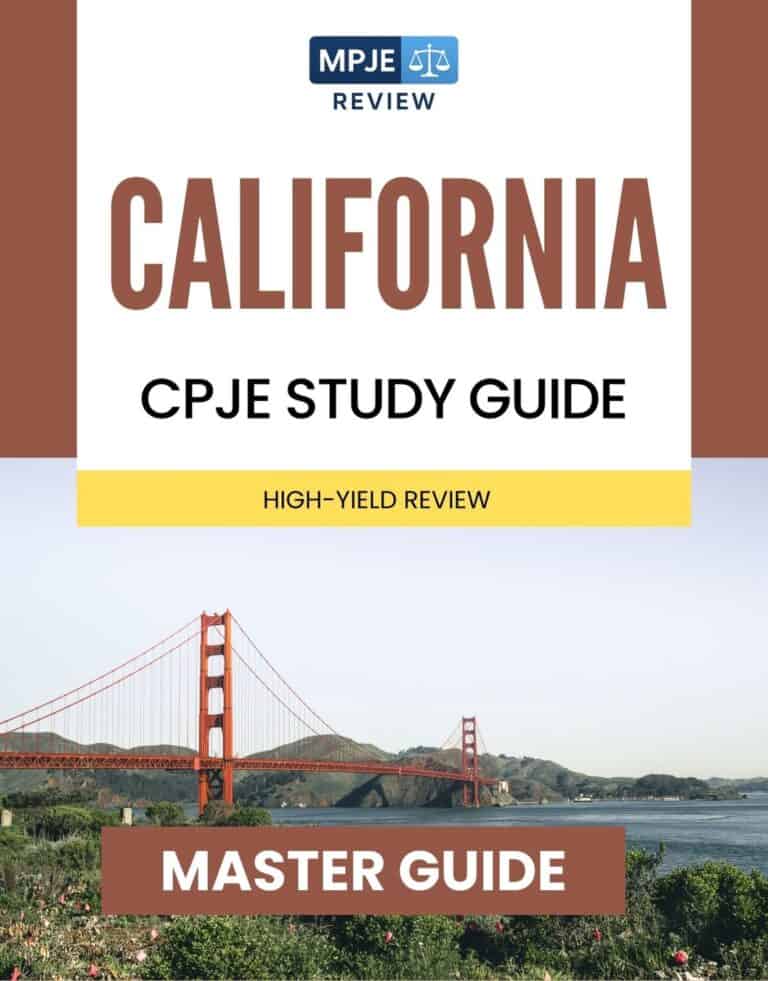 California CPJE Study Guide – MPJEReview