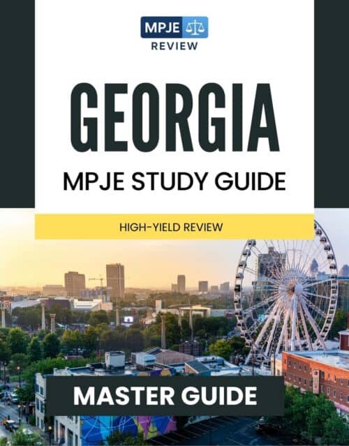 Georgia MPJE Study Guide – MPJEReview