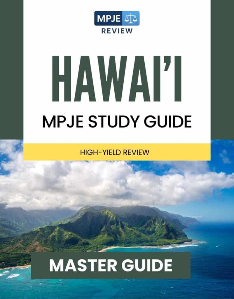 Hawaii MPJE Study Guide – MPJEReview