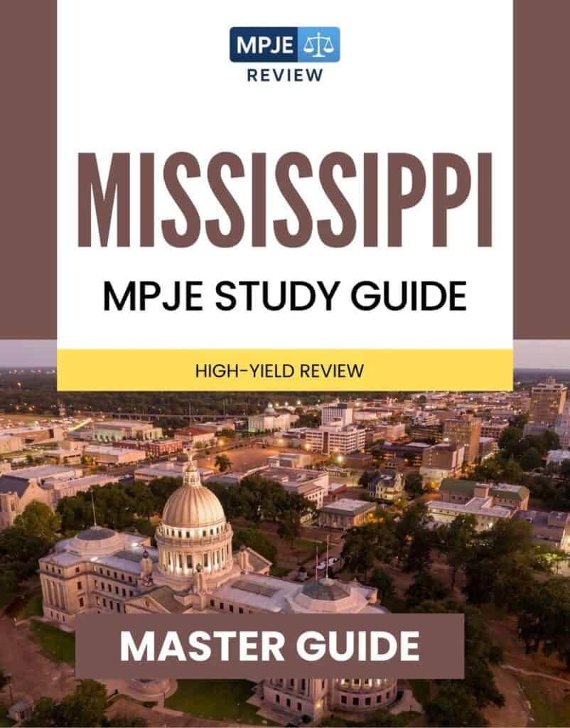 Mississippi MPJE Study Guide – MPJEReview