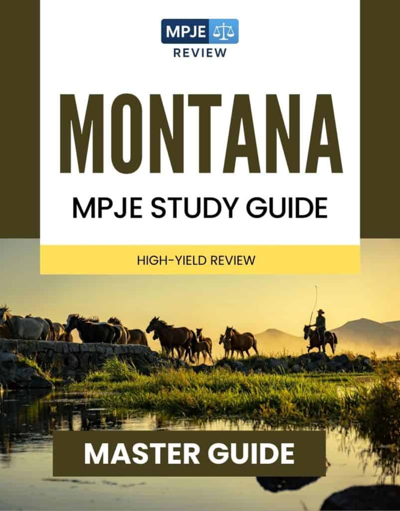 Montana MPJE Study Guide – MPJEReview