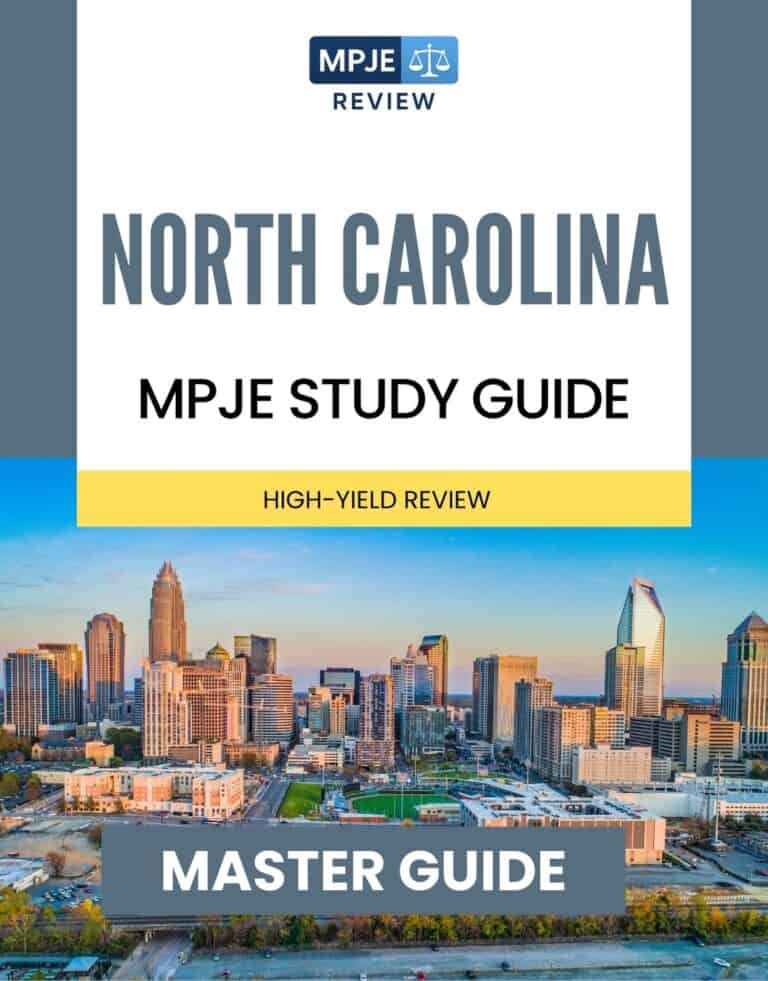North Carolina MPJE Study Guide – MPJEReview