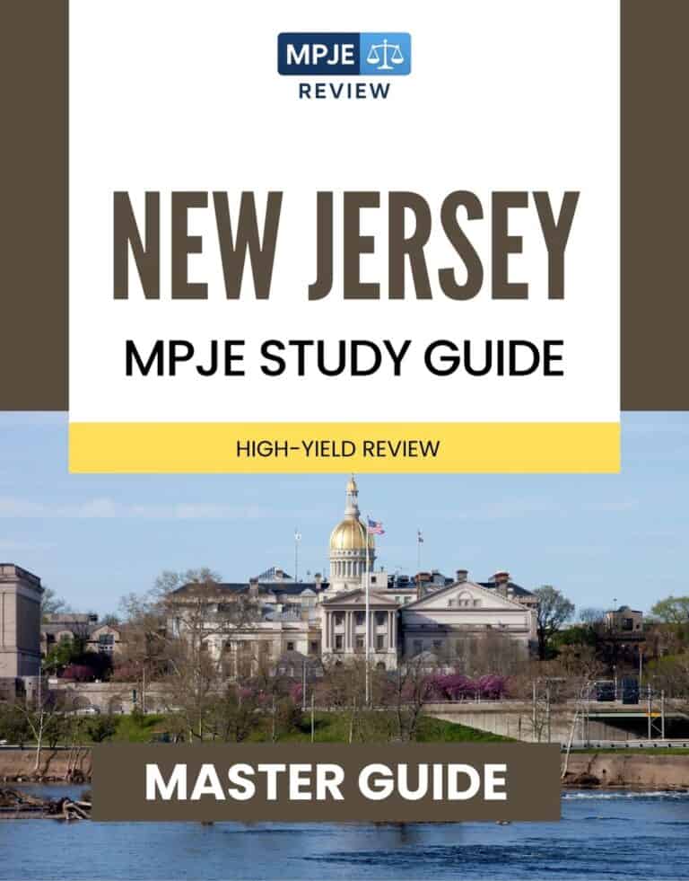 New Jersey MPJE Study Guide – MPJEReview