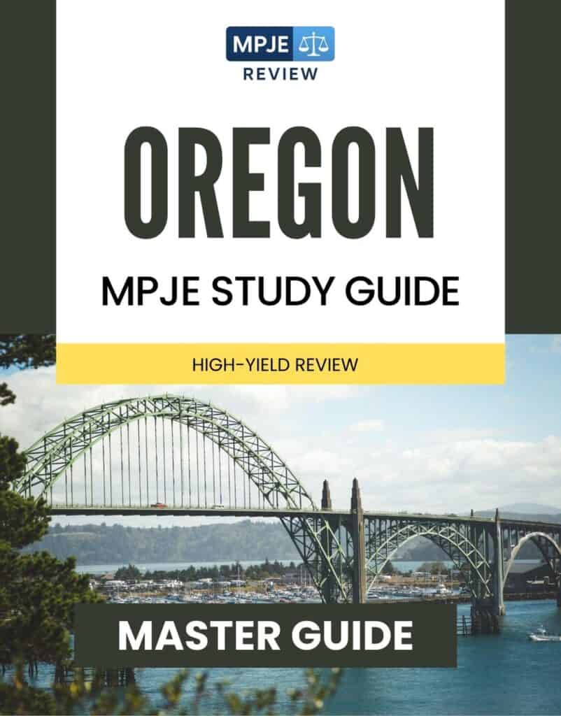 Oregon MPJE Study Guide – MPJEReview