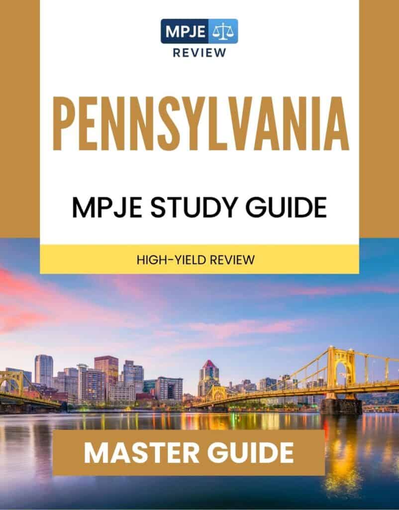 Pennsylvania MPJE Study Guide – MPJEReview