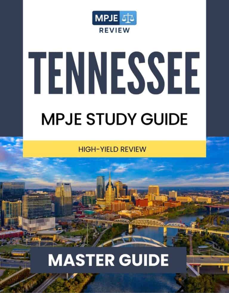 Tennessee MPJE Study Guide – MPJEReview