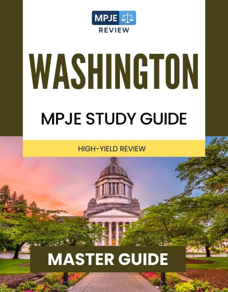 Washington MPJE Study Guide – MPJEReview