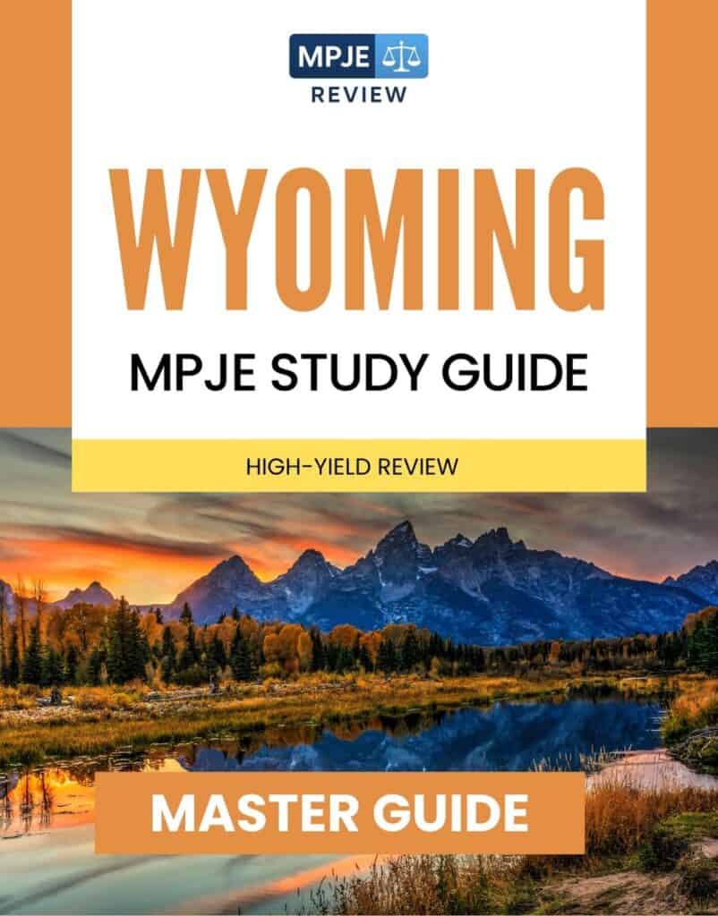 Wyoming MPJE Study Guide – MPJEReview